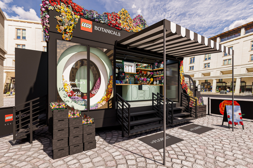 Valentine's Day 2025: ateliere gratuite la Florăria LEGO de la Gare de ...