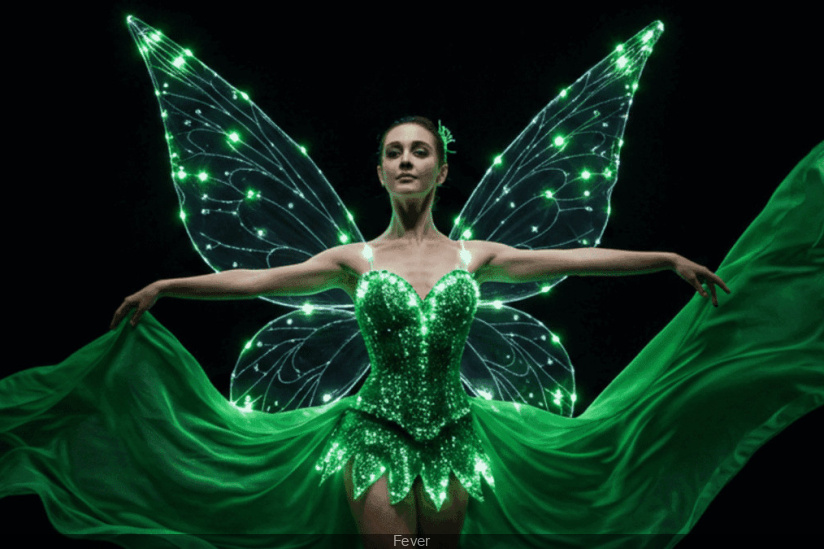 Ballet of Lights Peter Pan: a luminous dance show at the Théâtre du Gymnase Marie Bell ...