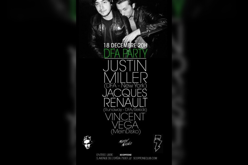 Mein disko // dfa party - Nuits parisiennes - Sortiraparis.com