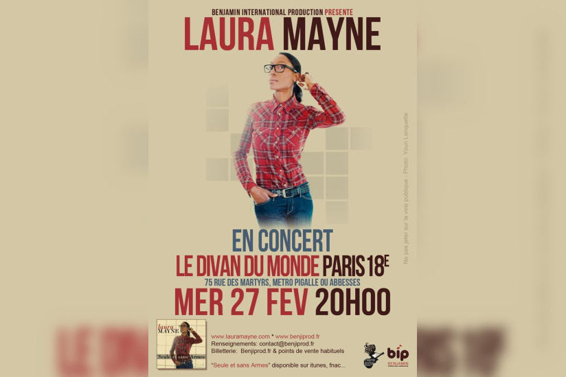 Laura Mayne au Divan du Monde - Sortiraparis.com