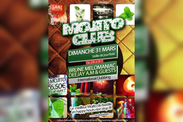Mojito Club ay SANZ by bizz'art - Sortiraparis.com