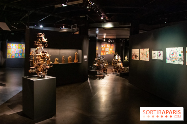 Exposition Aux Frontières de l'Art Brut à la Halle Saint-Pierre - nos photos - Sortiraparis.com