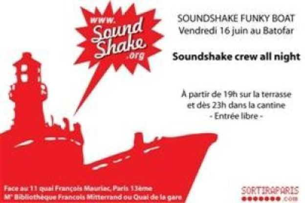 Soundshake funky boat - Nuits parisiennes - Sortiraparis.com
