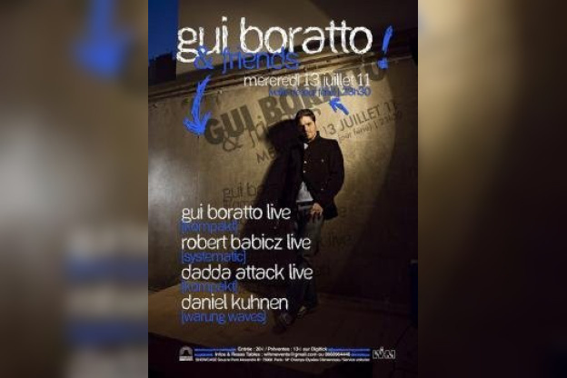 Gui boratto & friends - Nuits parisiennes - Sortiraparis.com