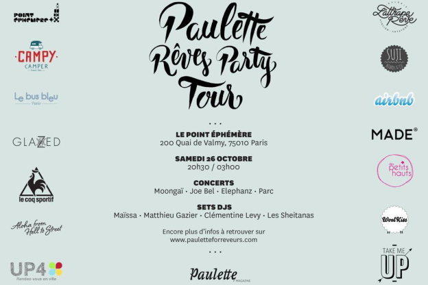 La Paulette Rêve Party @Point Ephémère - Sortiraparis.com