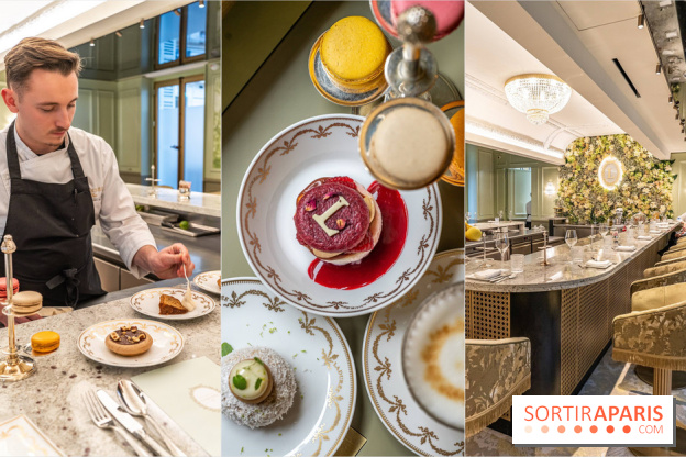 Le Bar à desserts du Ladurée des Champs-Elysées et son tea time exceptionnel à l'assiette ...
