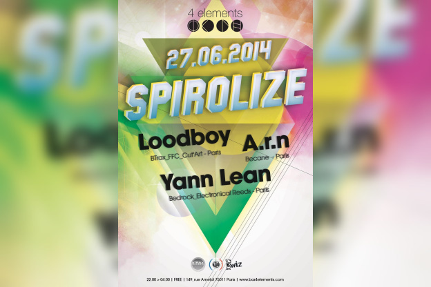 Spirolize @Bar 4 elements - Sortiraparis.com