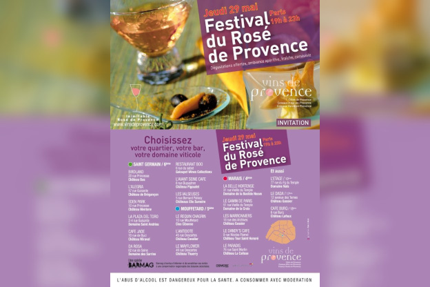 Festival du rosé de provence - Nuits parisiennes - Sortiraparis.com