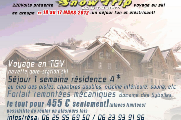 Snow Trip - Sortiraparis.com