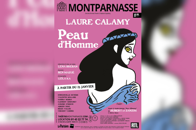 Peau d’homme : Laure Calamy dans la bande dessinée culte au Théâtre ...