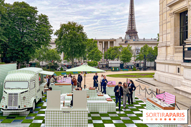 Prada Picnic: Prada Beauty's free, gourmet, experiential pop-up at the Palais Galliera - last ...