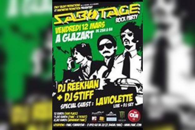 Sabotage rock party @ glazart - Nuits parisiennes - Sortiraparis.com