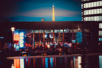 REVEILLON ROOFTOP OXYGEN PARIS : VISTA DE LOS FUEGOS ARTIFICIALES ARC ...