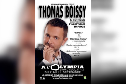 Thomas Boissy improvise à l'Olympia ! - Sortiraparis.com