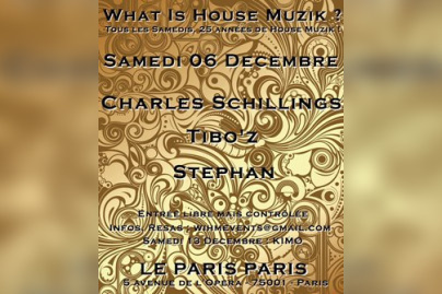 What is house musik ? with charles schillings - Nuits parisiennes - Sortiraparis.com
