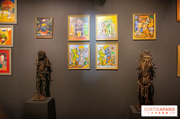 Exposition Aux Frontières de l'Art Brut à la Halle Saint-Pierre - nos photos - Sortiraparis.com