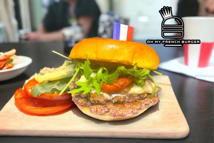 OH MY FRENCH BURGER в 8-м округе, где каждый кусочек - это уникальный ...