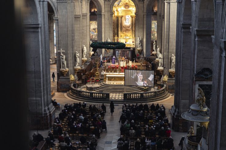 Marimba, horn, viola, flute & organ concert at Saint-Sulpice ...
