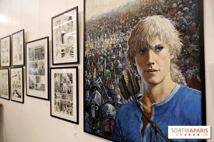 Rétrospective Rosinski / Thorgal : l'exposition gratuite à la galerie Daniel Maghen, nos photos ...