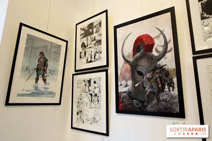 Rétrospective Rosinski / Thorgal : l'exposition gratuite à la galerie Daniel Maghen, nos photos ...