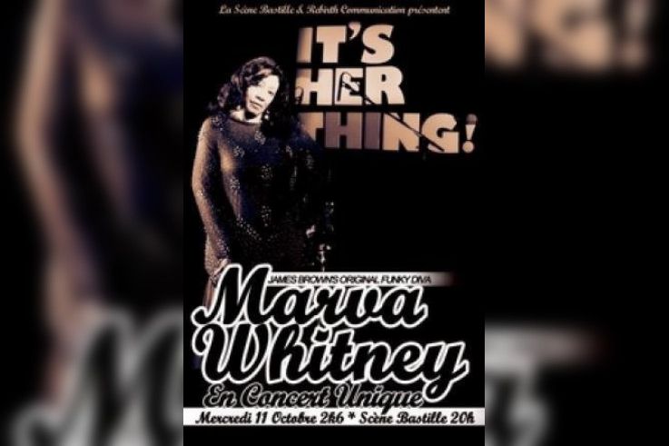 Marva whitney - Concerts - Sortiraparis.com