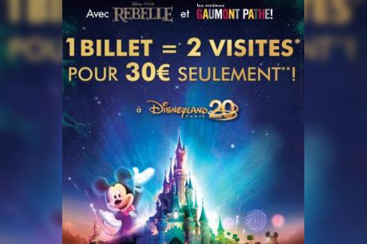 Rebelle au cinéma = 2 visites pour 30€ chez Disney - Sortiraparis.com