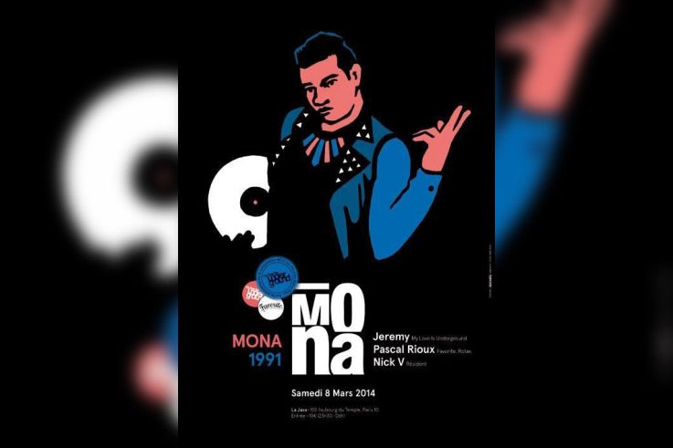 MONA 90’S HOUSE @La Java - Sortiraparis.com