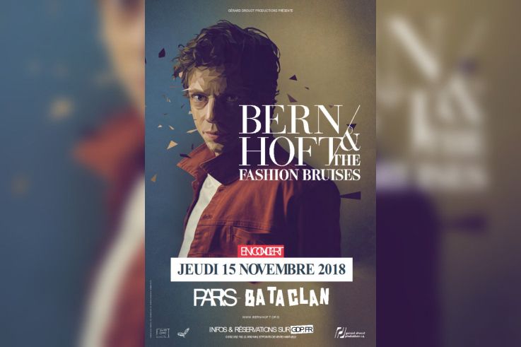 Bernhoft live at Paris Bataclan in November 2018 - Sortiraparis.com