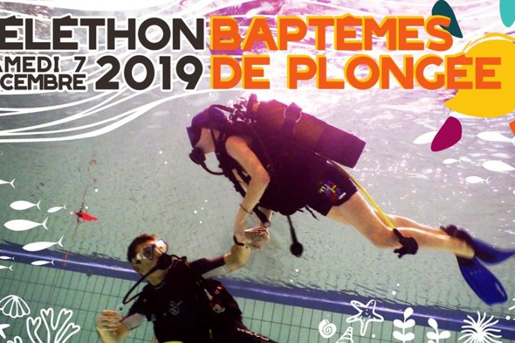 Téléthon 2019 : des baptêmes de plongée à la piscine Jean Taris à Paris ...