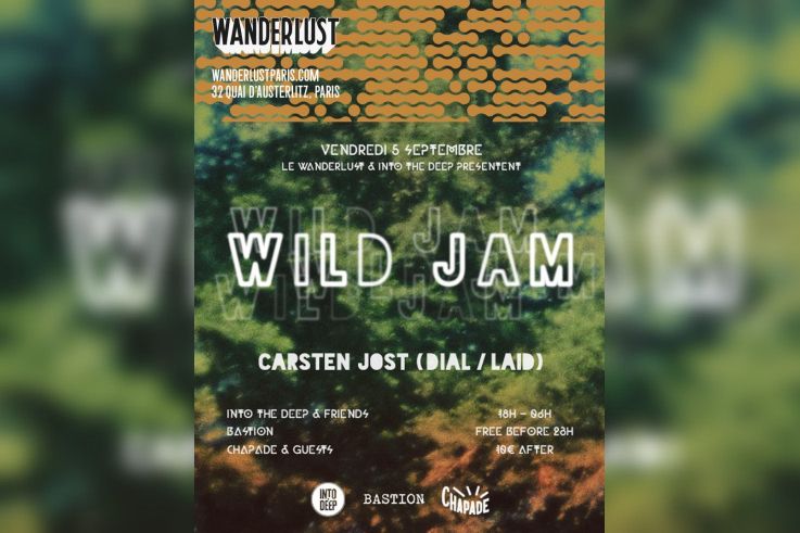 Wild Jam W/ Carsten Jost, Into The Deep & Friends @Wanderlust ...