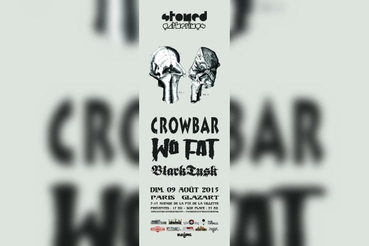 CROWBAR + WO FAT + BLACK TUSK @glazart - Sortiraparis.com