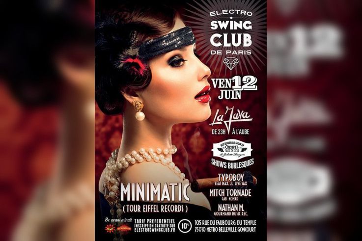 ELECTRO SWING CLUB @La Java - Sortiraparis.com