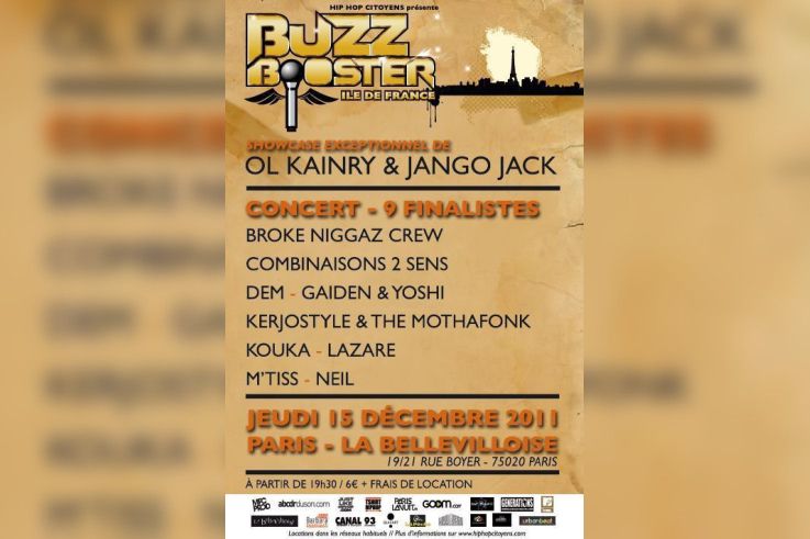 Finale BUZZ BOOSTER Ile de France + OL KAINRY & JANGO JACK ...