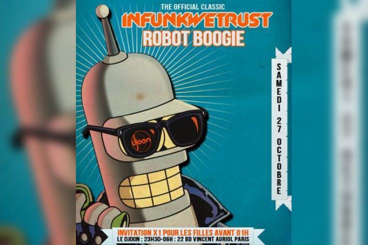 INFUNKWETRUST "Robot Boogie" @ Djoon - Sortiraparis.com