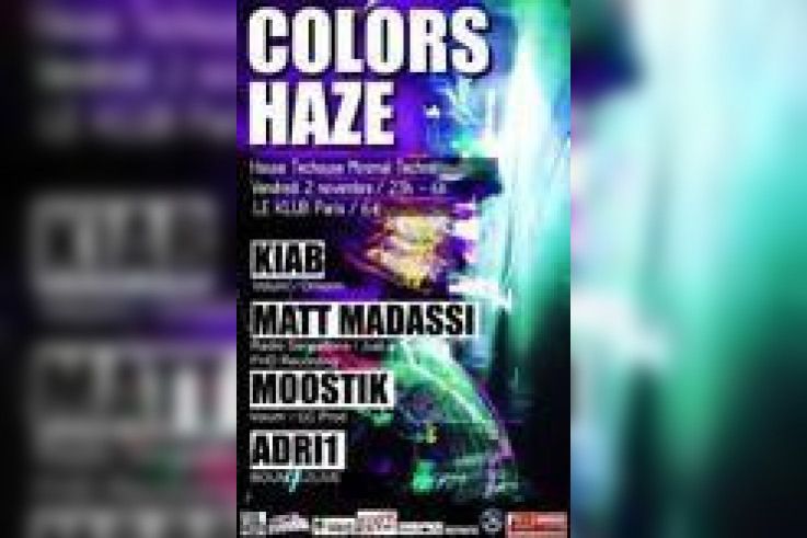 COLORS HAZE au Klub - Sortiraparis.com
