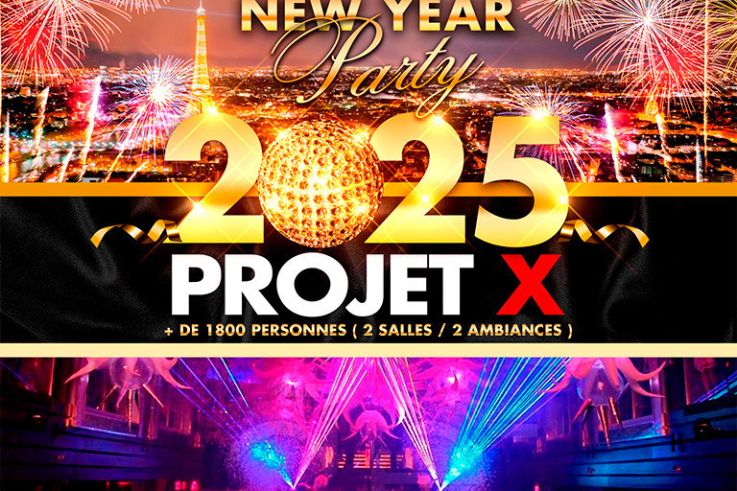 Project X New Year Party 2025: France's biggest New Year's Eve party at ...