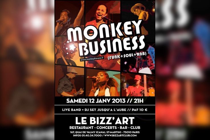 Monkey business @ Bizz'art Club - Sortiraparis.com