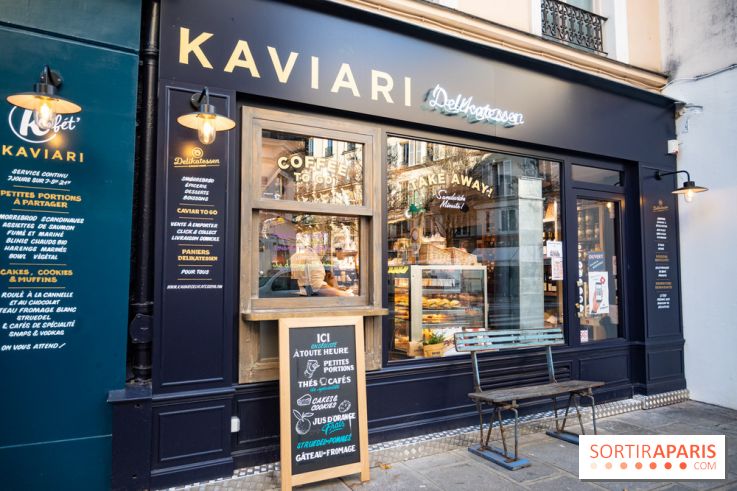 Kaviari Delikatessen and its seafood produces come to the Marais ...