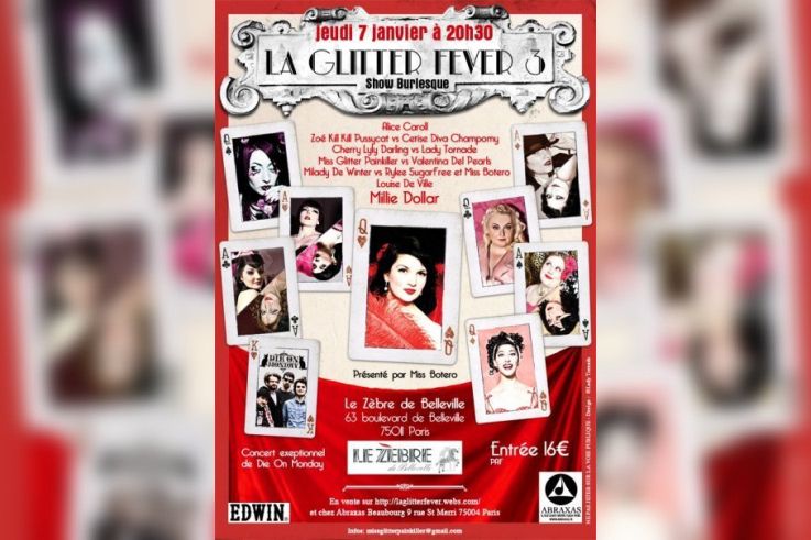 La glitter fever revient! - Nuits parisiennes - Sortiraparis.com
