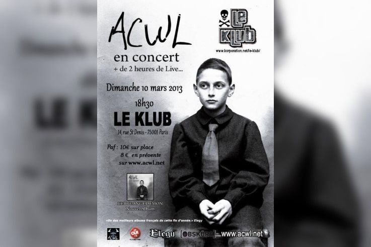 ACWL au Klub - Sortiraparis.com