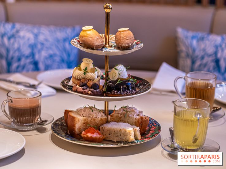 Album Photos Le tea time accessible du Bleu Coupole au Printemps Haussmann