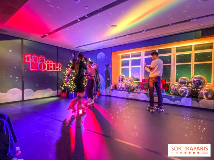 Album Photos La piste de Roller gratuite aux galeries Lafayette