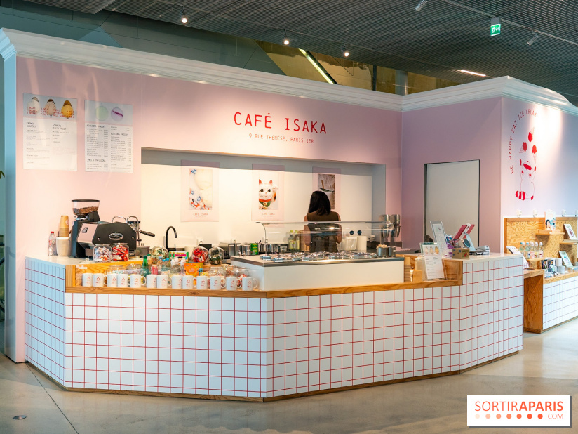 Album Photos Le pop-up de glace Café Isaka à la Samaritaine avec salon de thé