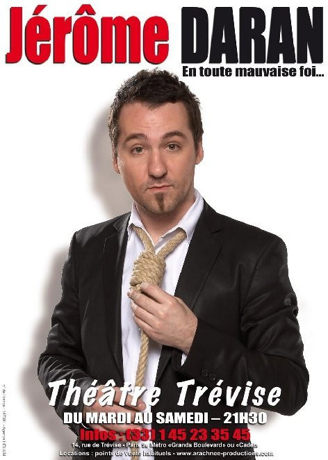 Jeu concours : gagnez des places pour le spectacle de jérôme daran ...