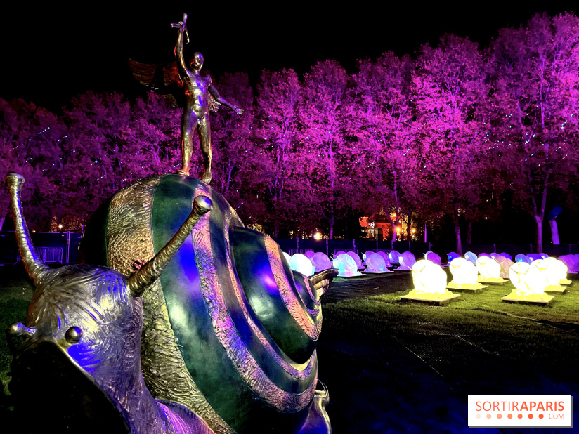 L'art dans la Nature : les oeuvres de Dali dans un parcours lumineux et ...