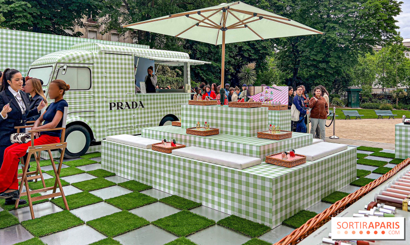 Prada Picnic : le pop up expérientiel, gourmand et gratuit de Prada Beauty au Palais Galliera ...