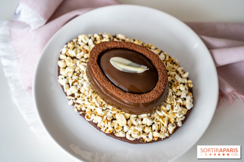 Oeuf de Pâques entremets des Secrets de Muriel au Grand Colbert ...