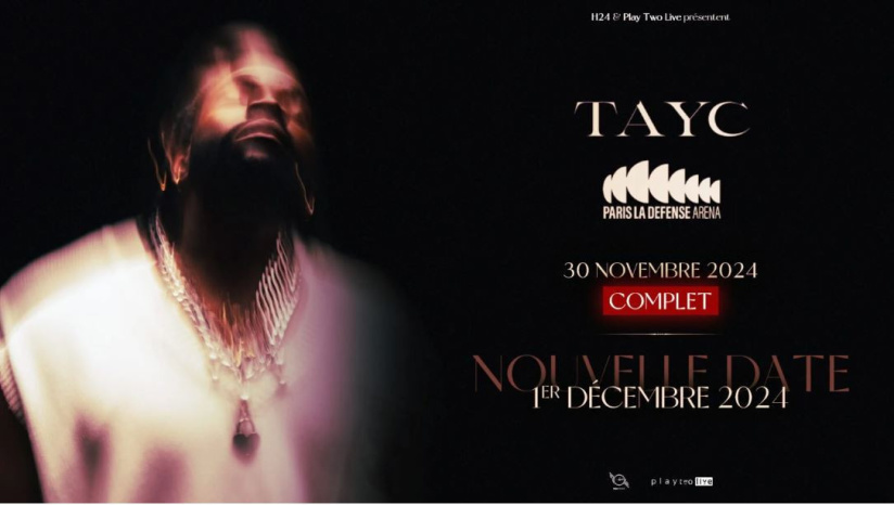 Tayc en concert à Paris La Défense Arena : voici tout ce qu'il faut savoir - Sortiraparis.com