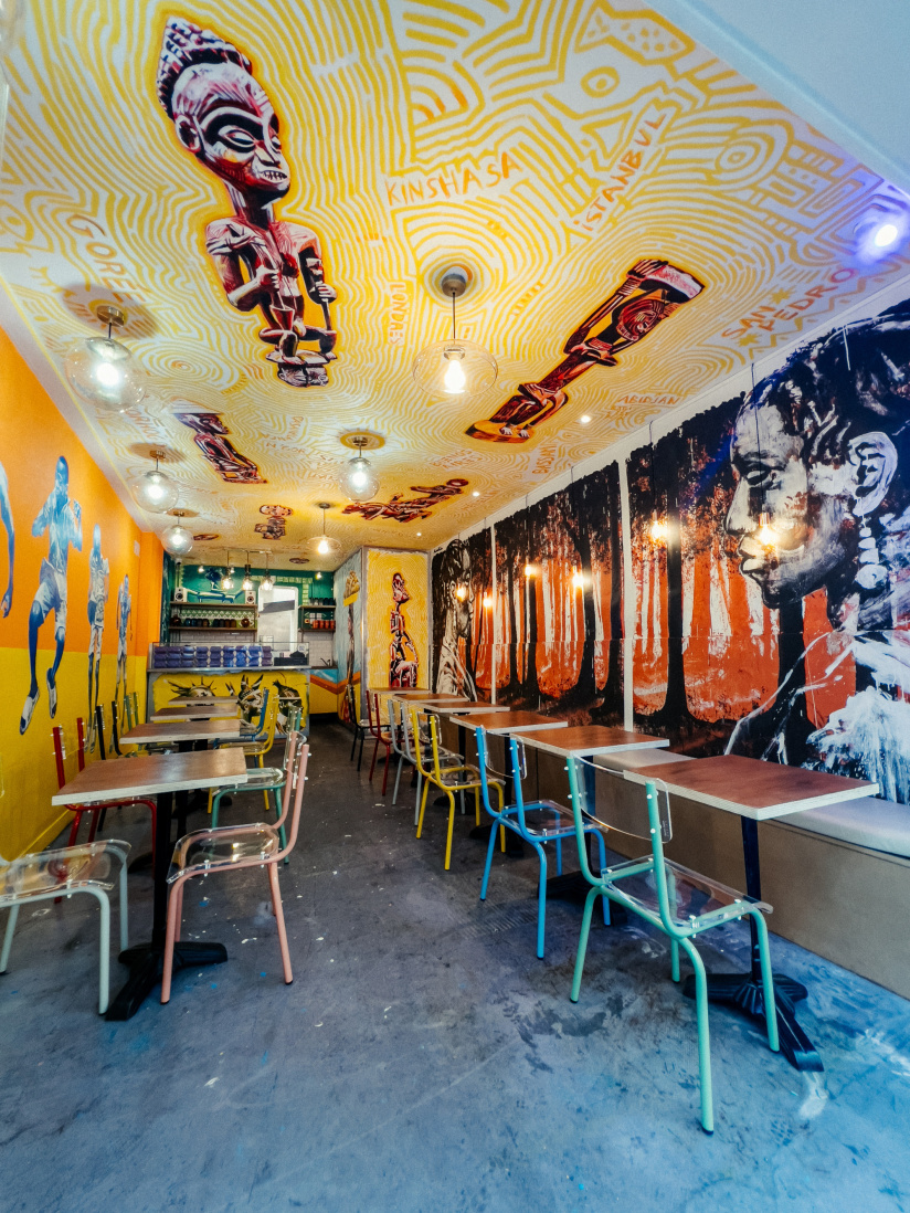 Bomaye: burger yang terinspirasi dari budaya Afrika di arondisemen ke ...