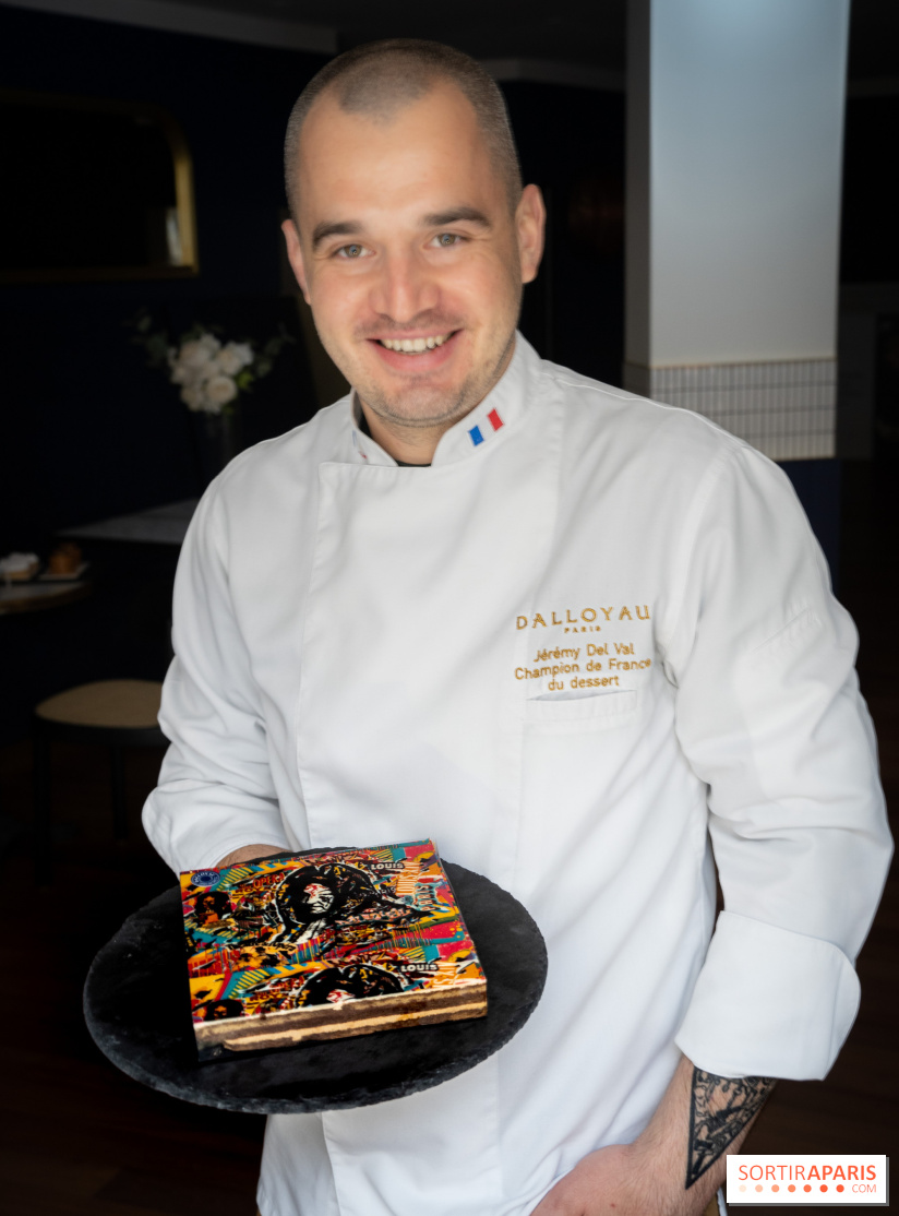 Dalloyau relooke sa pâtisserie l'Opéra avec le street artist Jo Di Bona - Sortiraparis.com